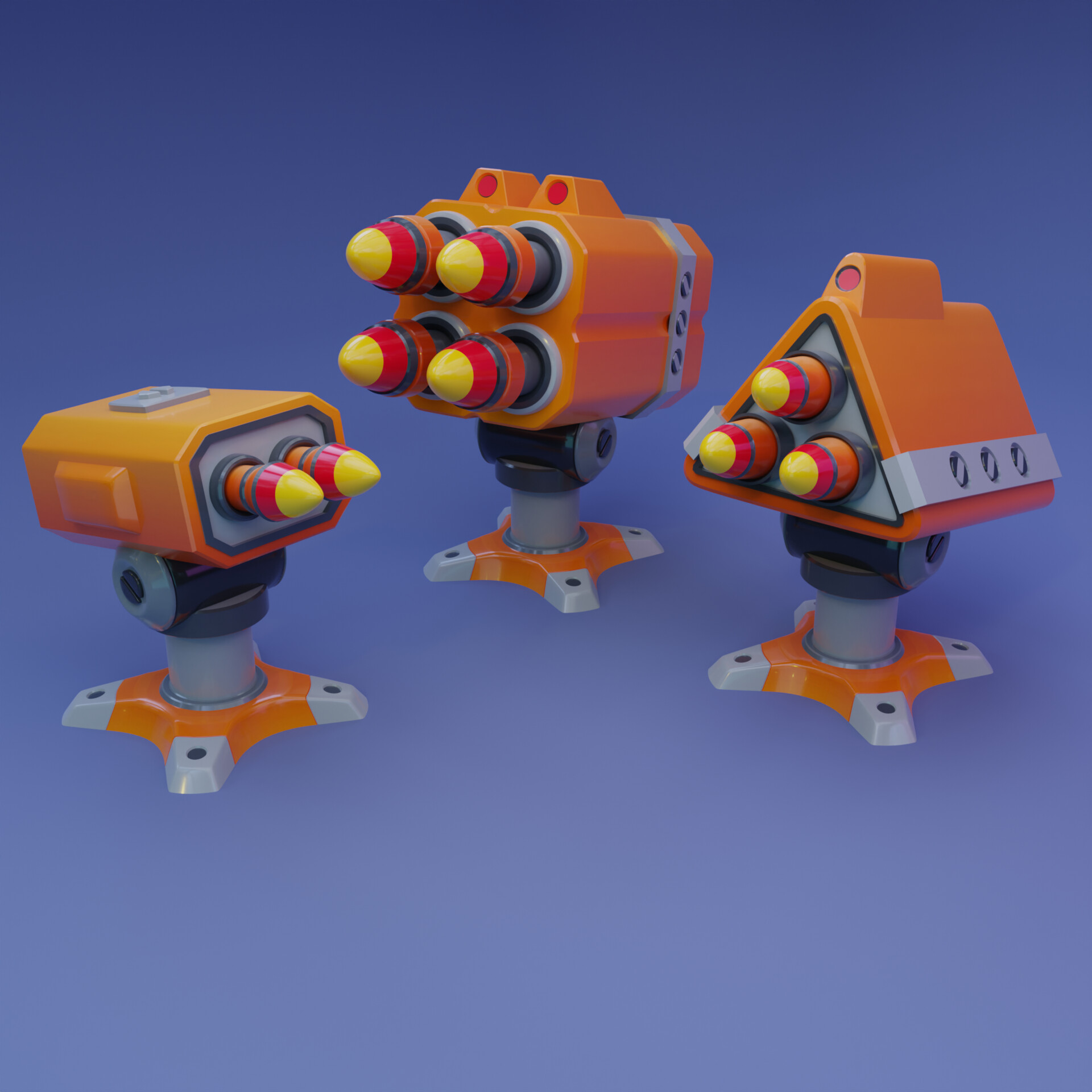 ArtStation - Turrets Game-Ready