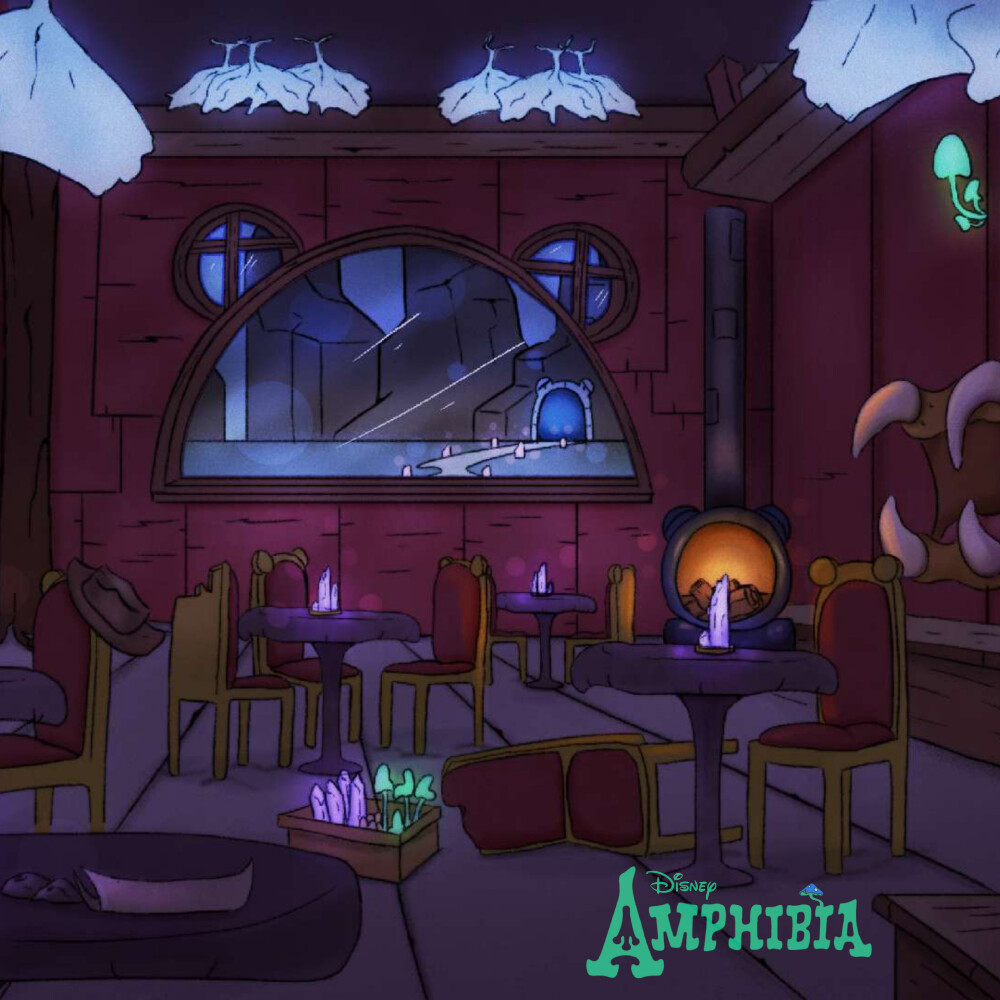 ArtStation - Amphibia environment art a fan concept