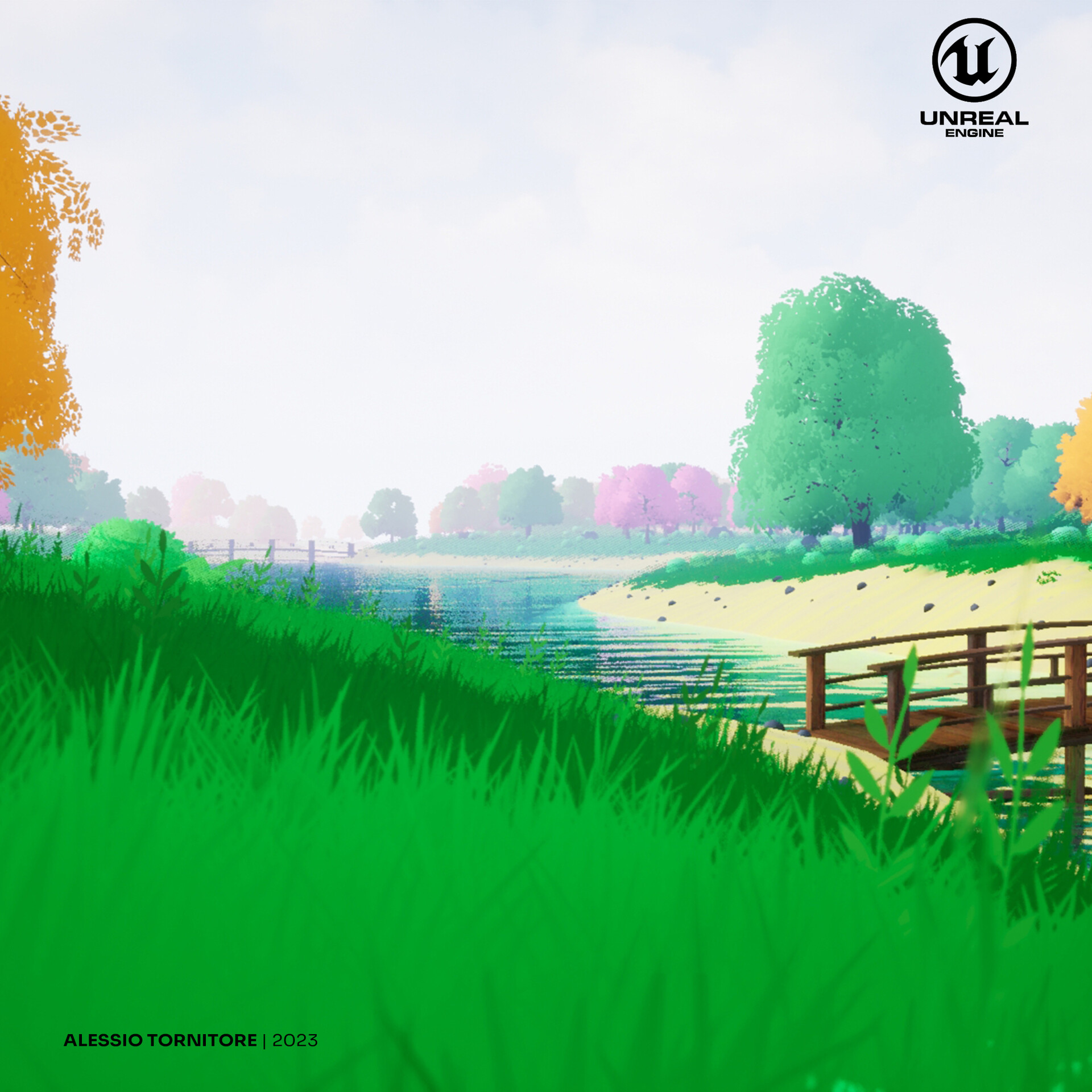 ArtStation - Stylized Environment in Unreal Engine 4