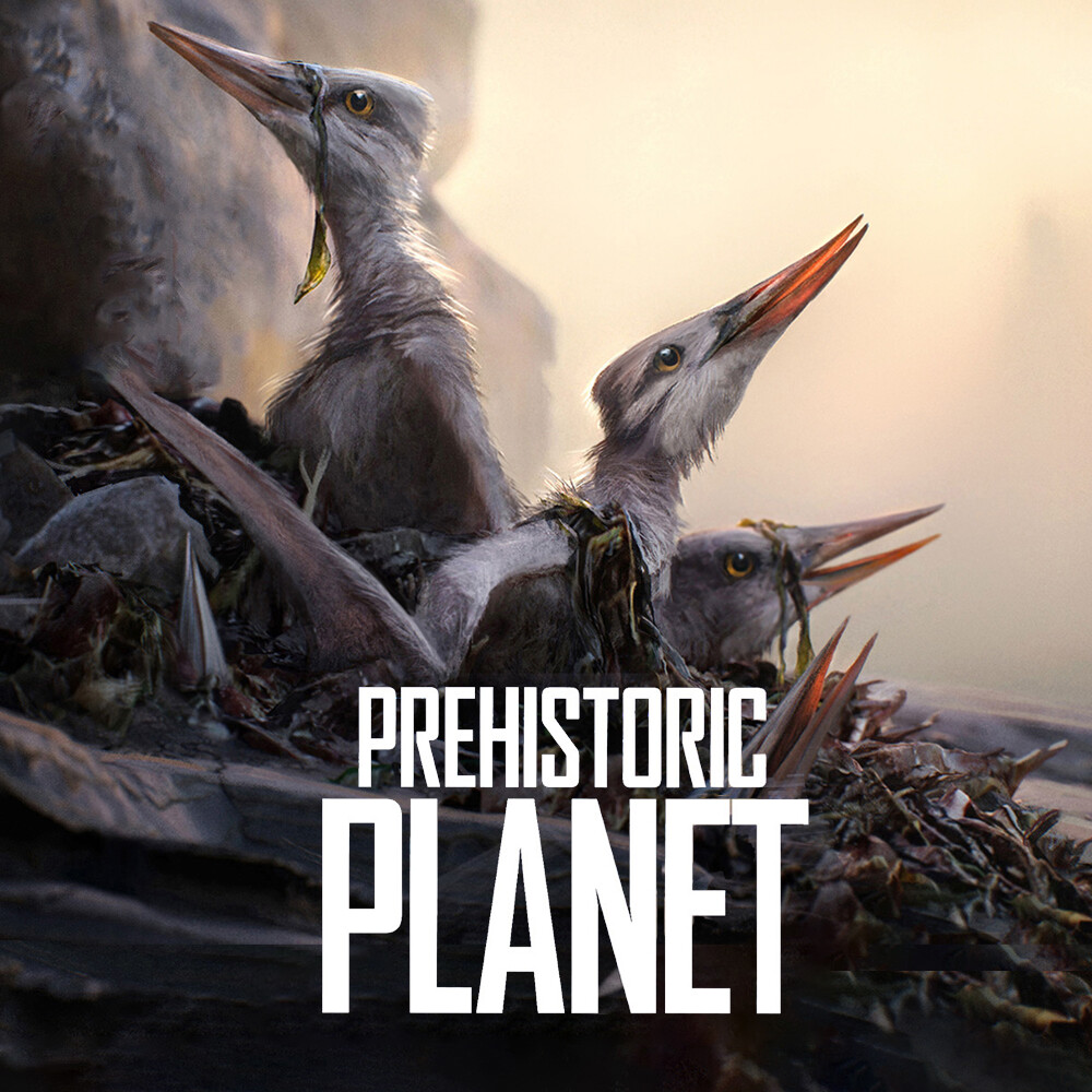 ArtStation - Prehistoric Planet : Alcione hatching