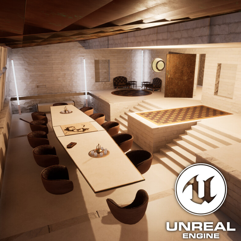 ArtStation - Arrakeen Palace Reimagining