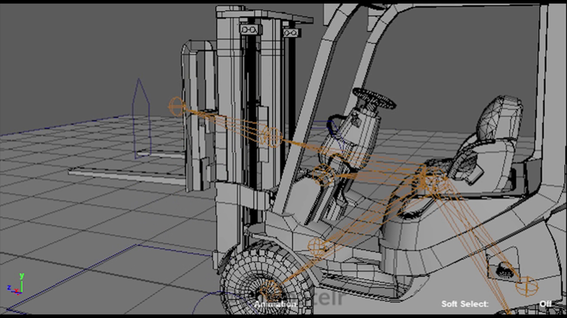 ArtStation - Rigging & Animation Of Automobile Asset