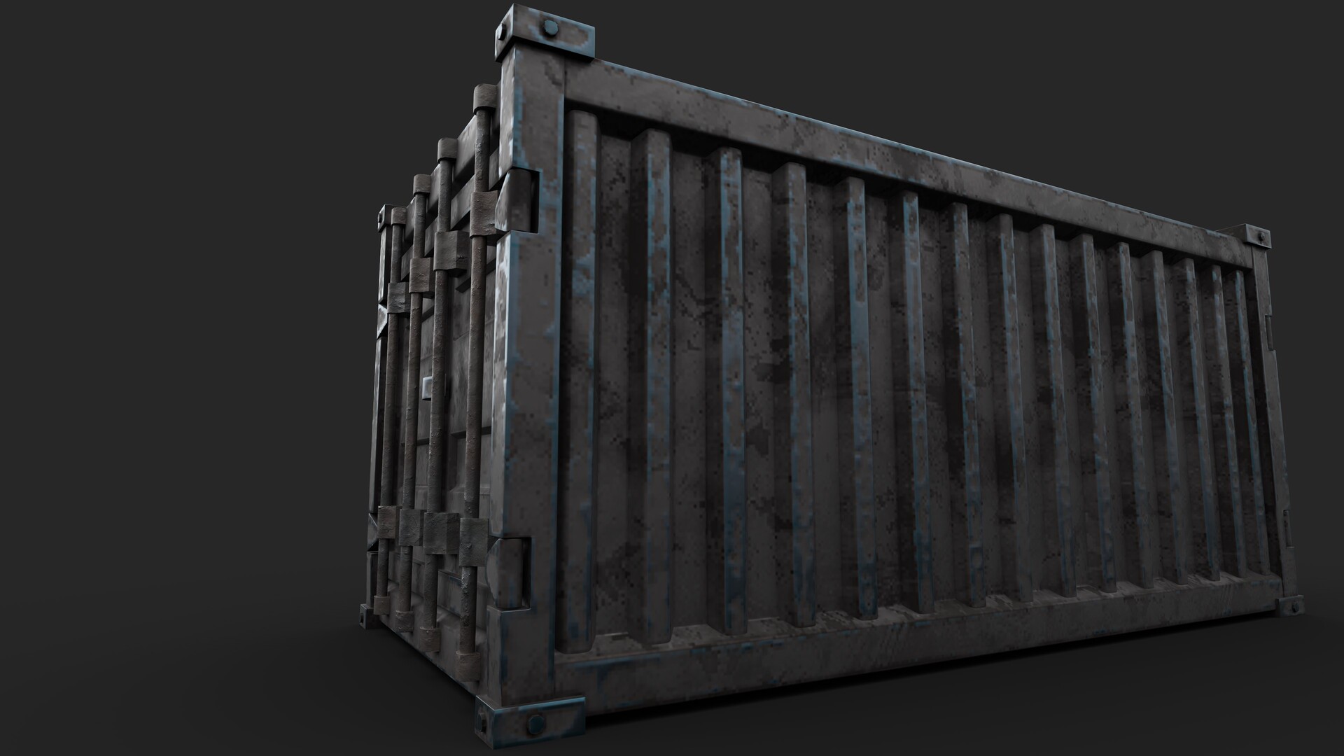 ArtStation - shipping container 3d model