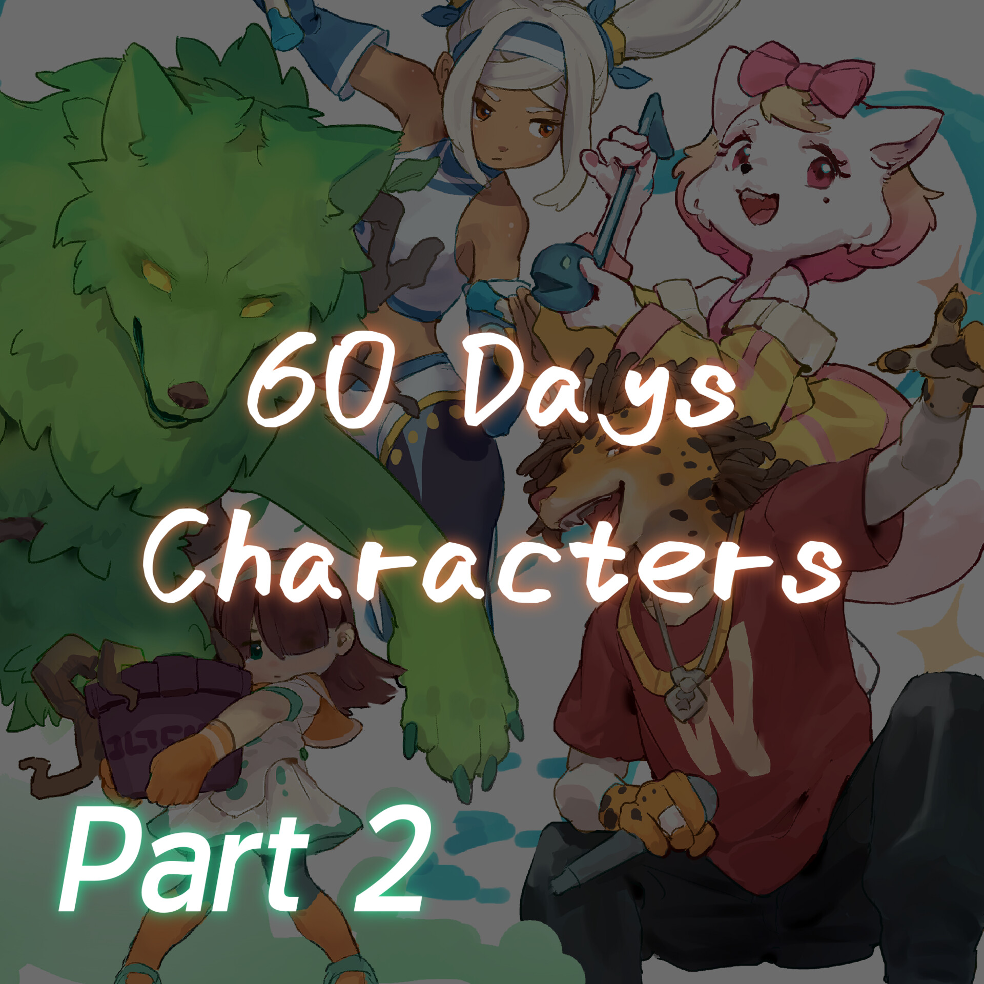 ArtStation - 60 Days Characters Challenge - Part 2