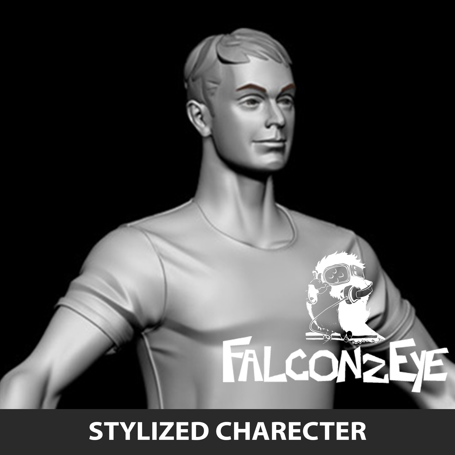 ArtStation - Exis - "Driver " Stylized 3d Character Art