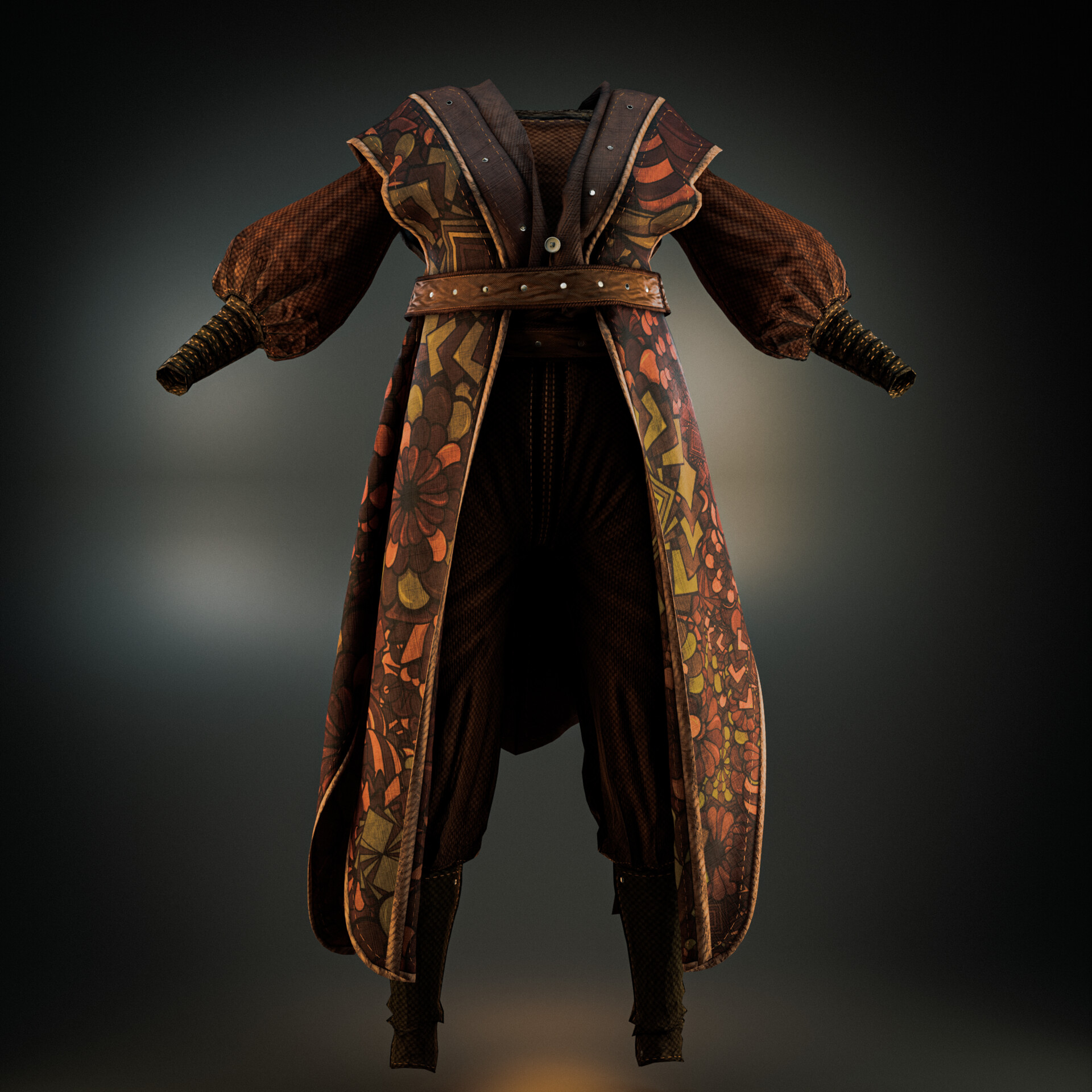 ArtStation - Free Female Fantasy Cloth - 2