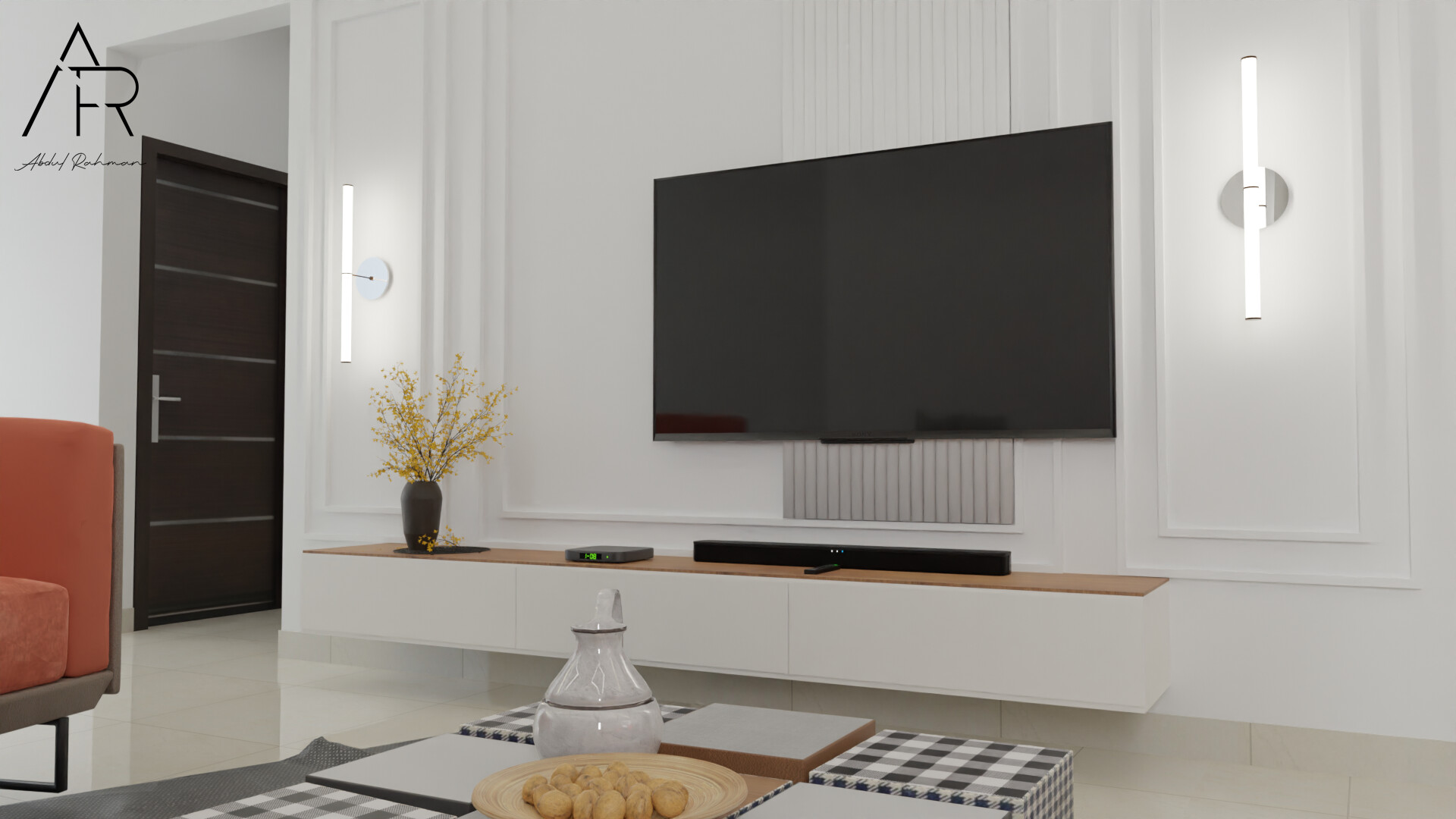 ArtStation - Living Room Interior