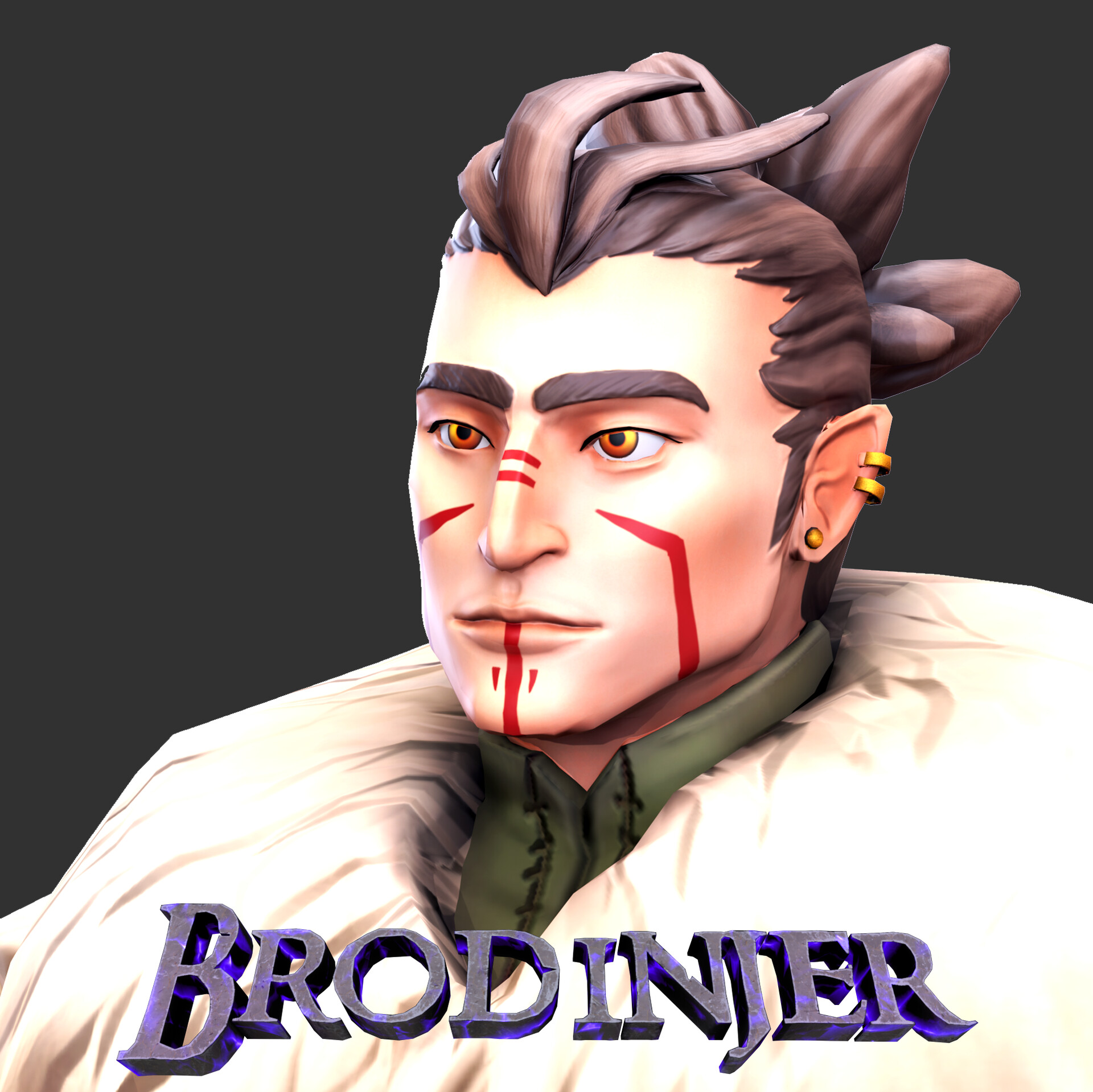 ArtStation - Malik - Hero of Brodinjer