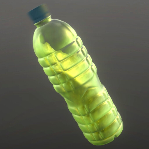 ArtStation - Bottle fluid "simulation" in Unity