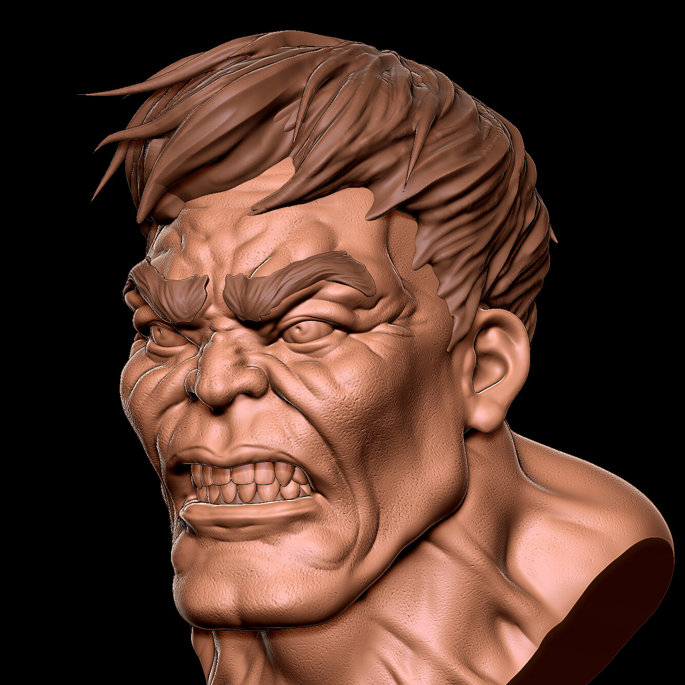 ArtStation - Hulk Bust