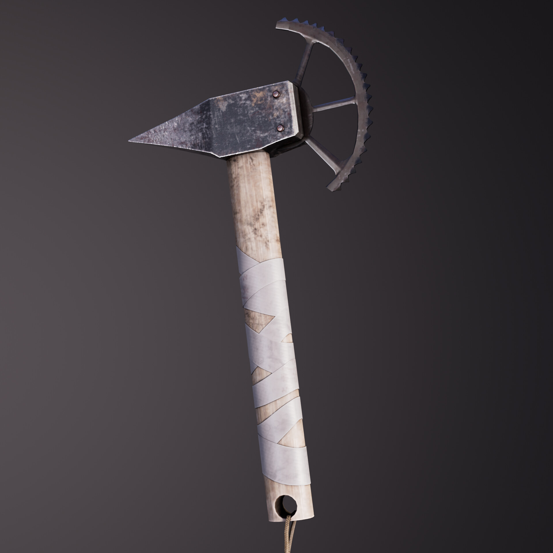 ArtStation - Makeshift axe - commissioned prop // Substance Designer ...
