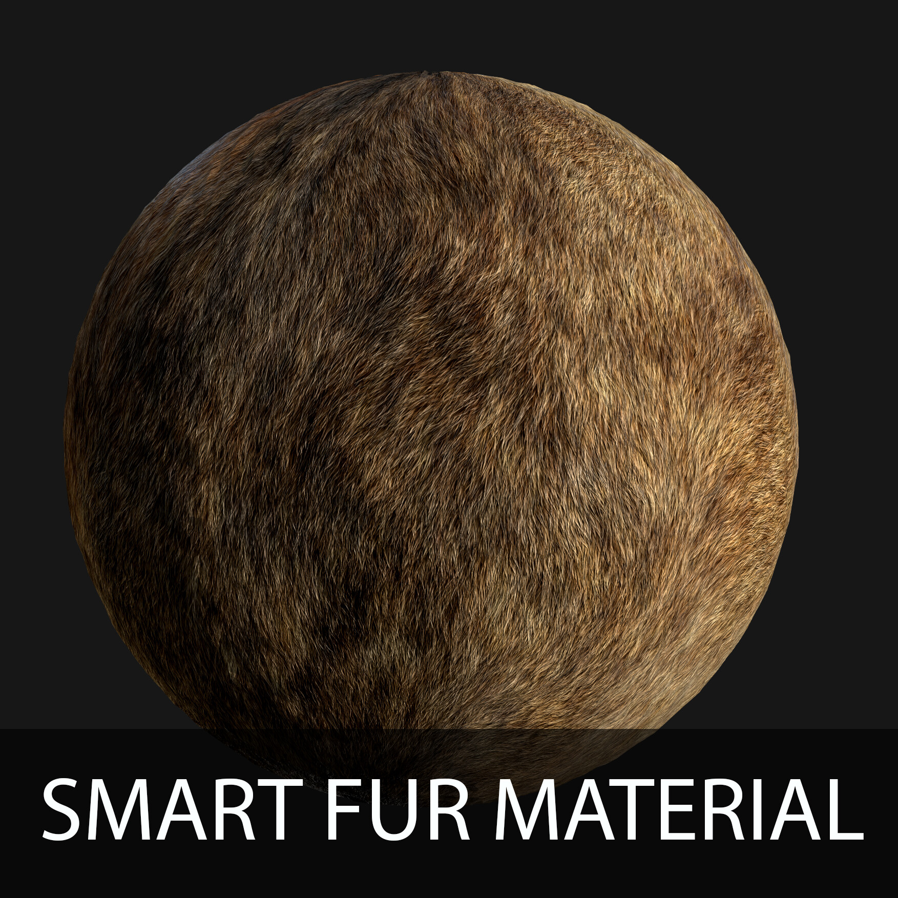 ArtStation - Realistic smart Fur material