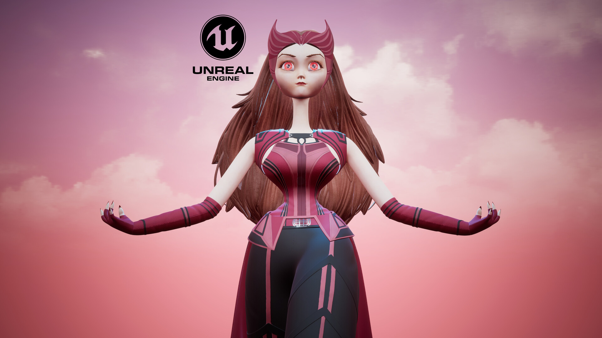 ArtStation - Scarlet Witch - UE4