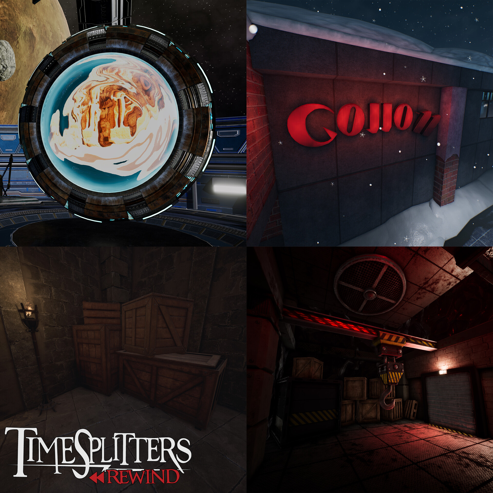 ArtStation - TimeSplitters: Rewind - Props (2020-2021)