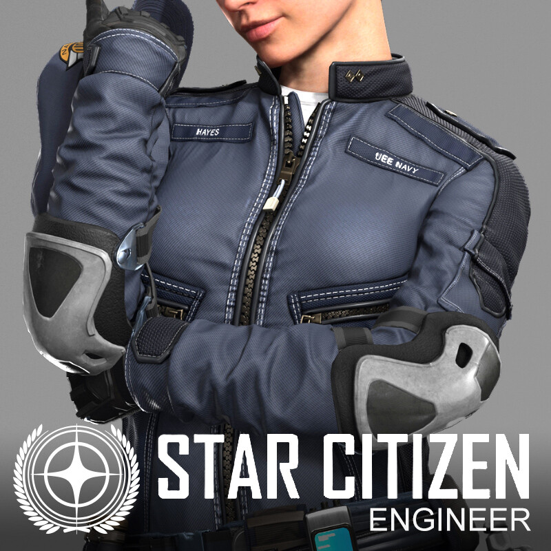 claudioclemente_3d_characterartist - Star Citizen - Engineer