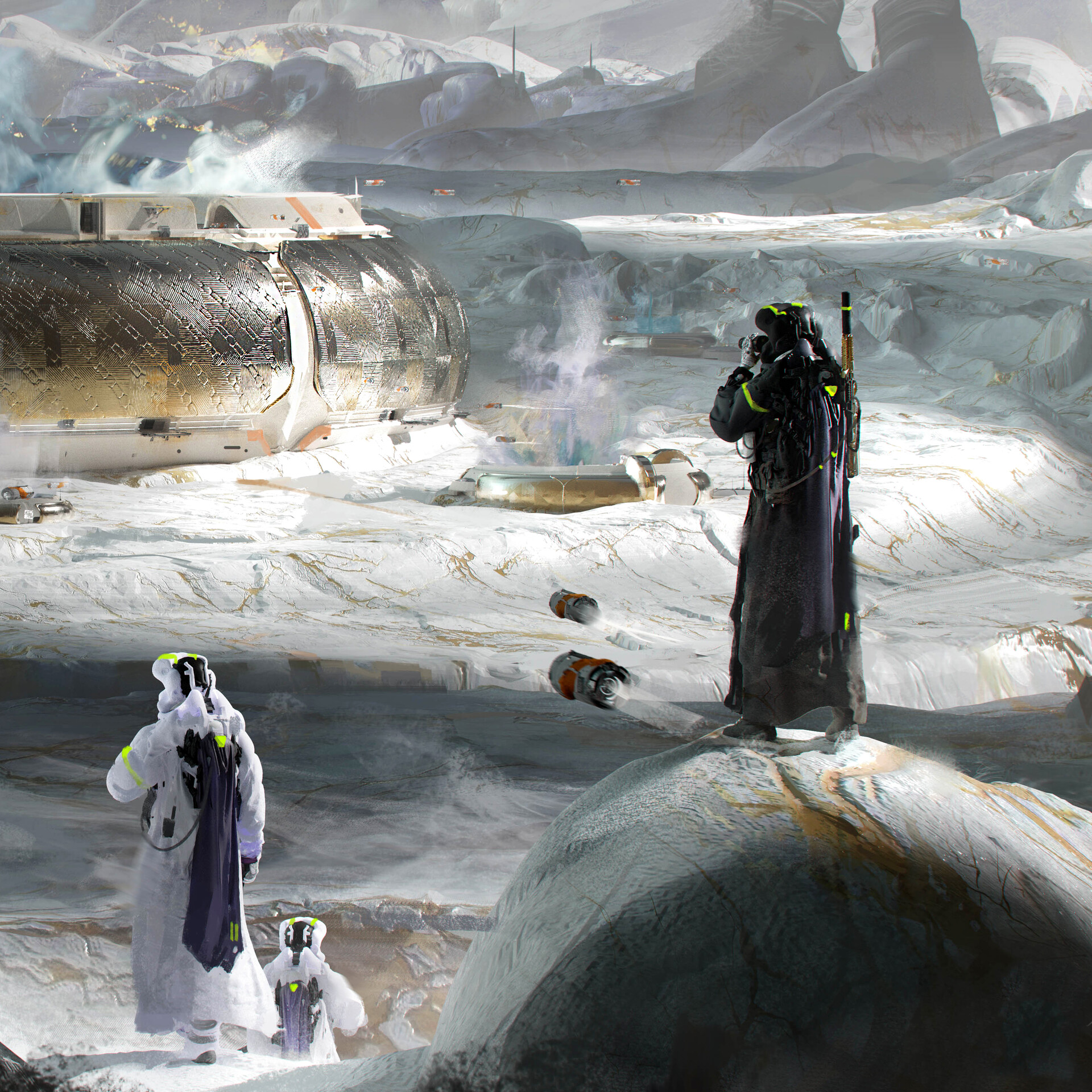 ArtStation - Sci-Fi Design - Dynamic Concept Art II