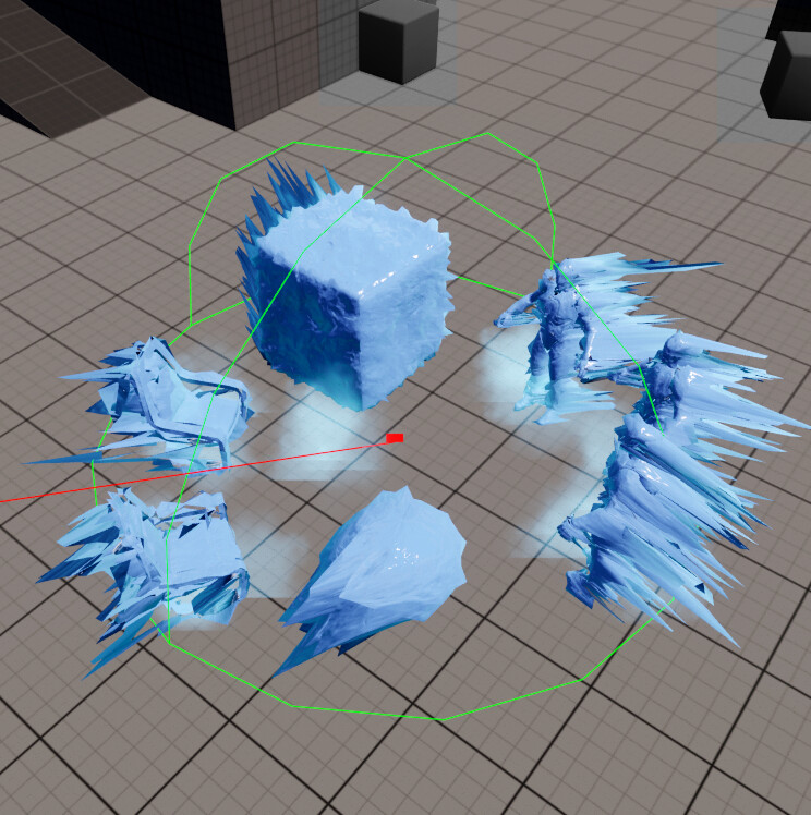 ArtStation - Diablo IV Freeze Effect in Unreal Engine 5