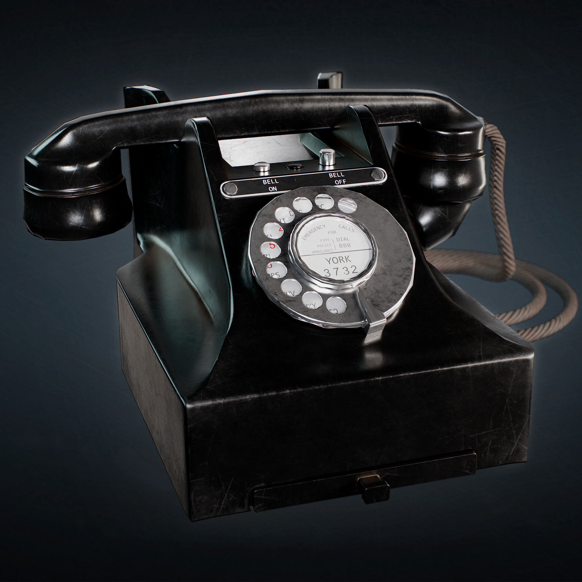 ArtStation - Bakelite Phone