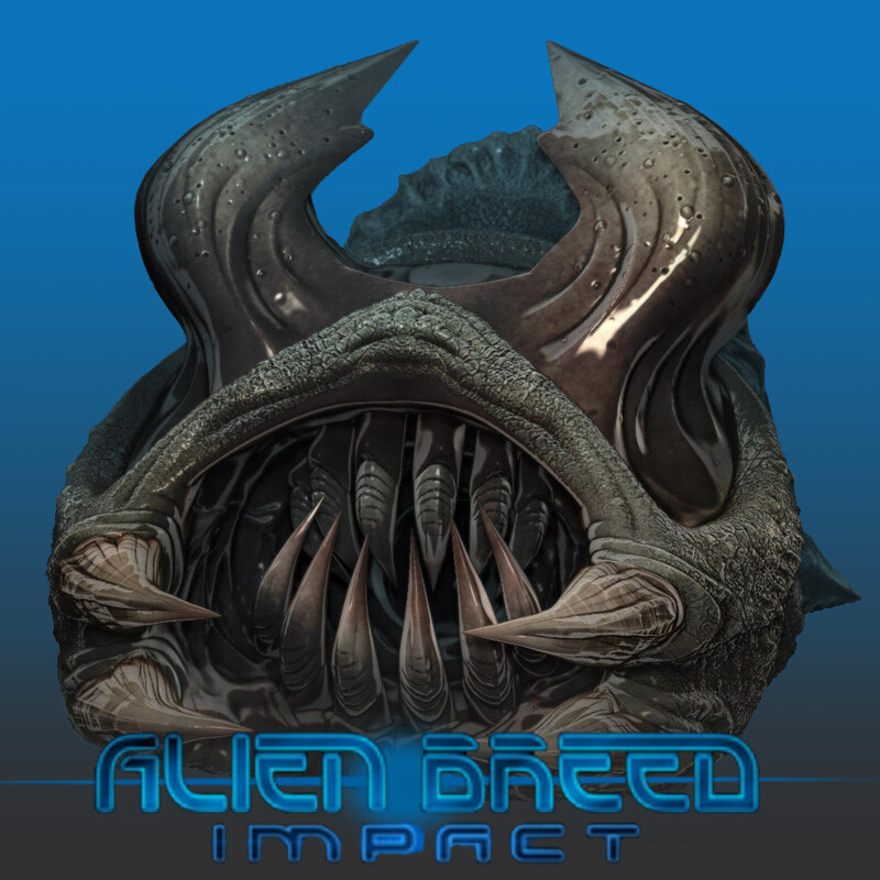 ArtStation - Alien Breed Creature Models 2009