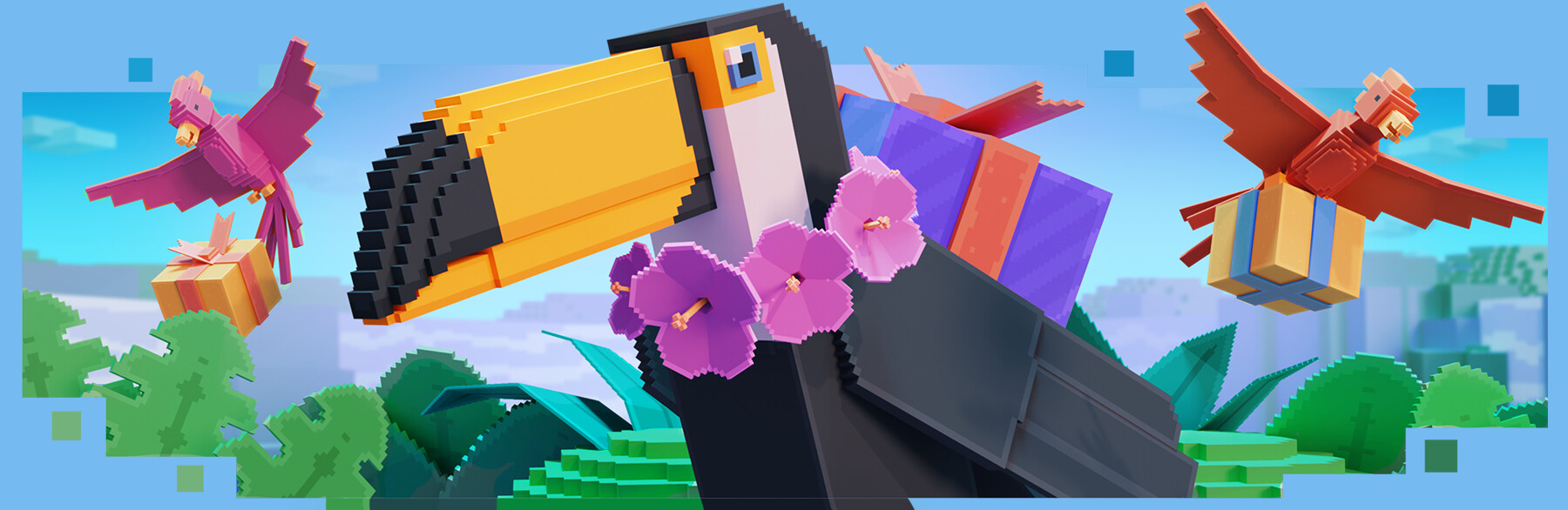 ArtStation - Voxel style: Bom dia