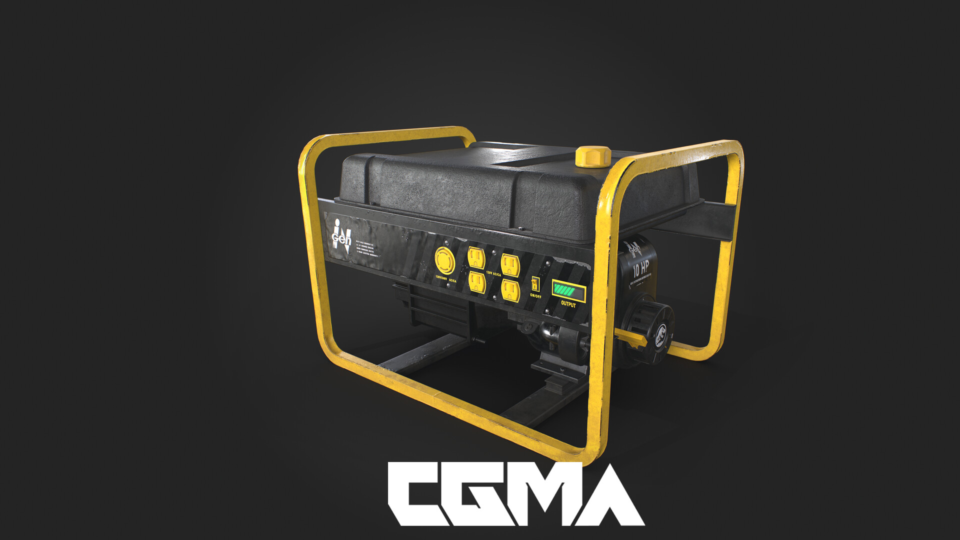 ArtStation - Generator [Props for Gameplay - CGMA]