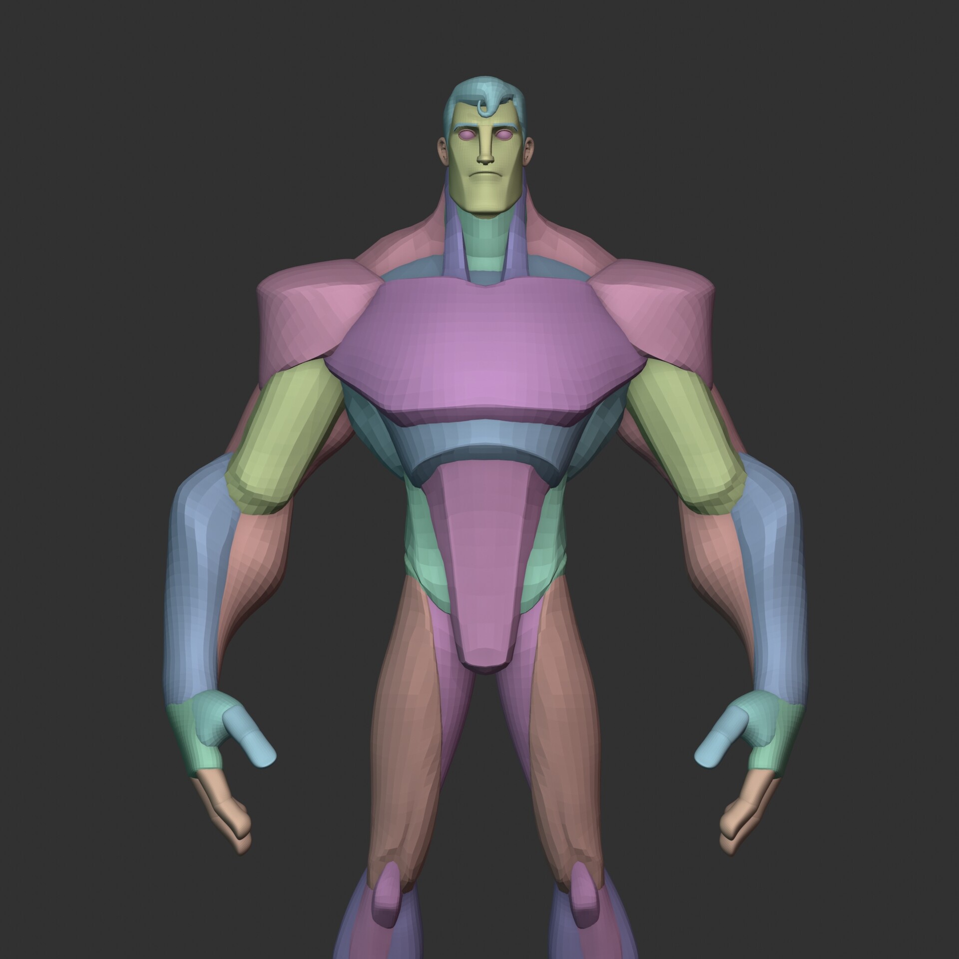 ArtStation - Super Stylized Character Blockout