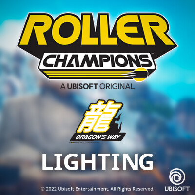 ArtStation - Roller Champions - Dragon's Way Lighting