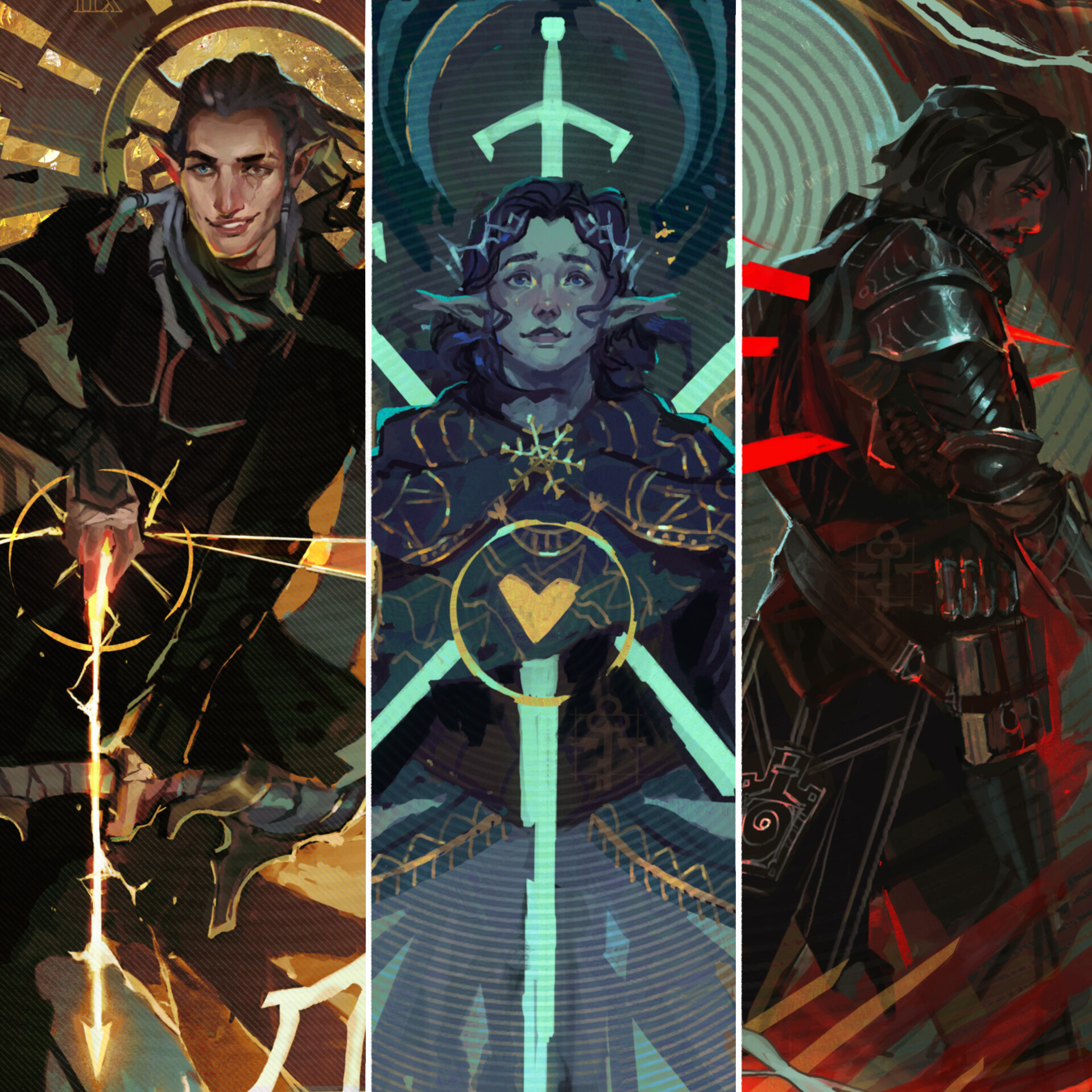 ArtStation - Tarot Card Illustrations