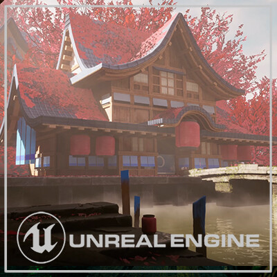 ArtStation - Sakura Temple