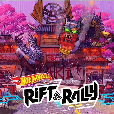 ArtStation - Rift Rally Flower Drum Map