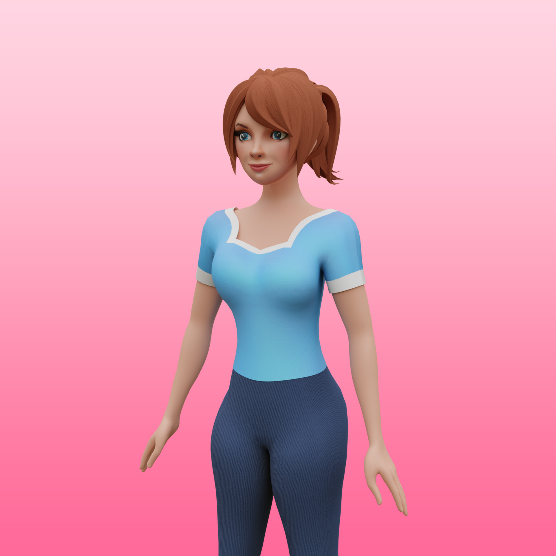 ArtStation - Stylized Low Poly Characters (Game Ready)