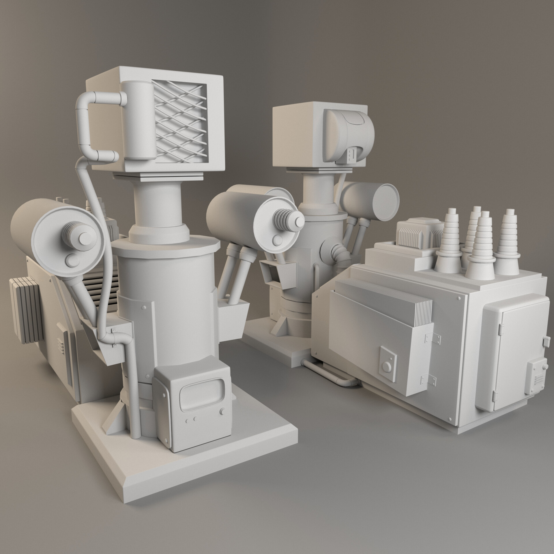 ArtStation - ELECTRIC GENERATOR.