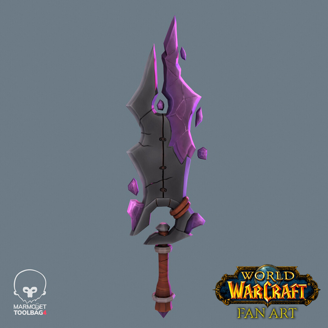 ArtStation - Sword - World of Warcraft Style