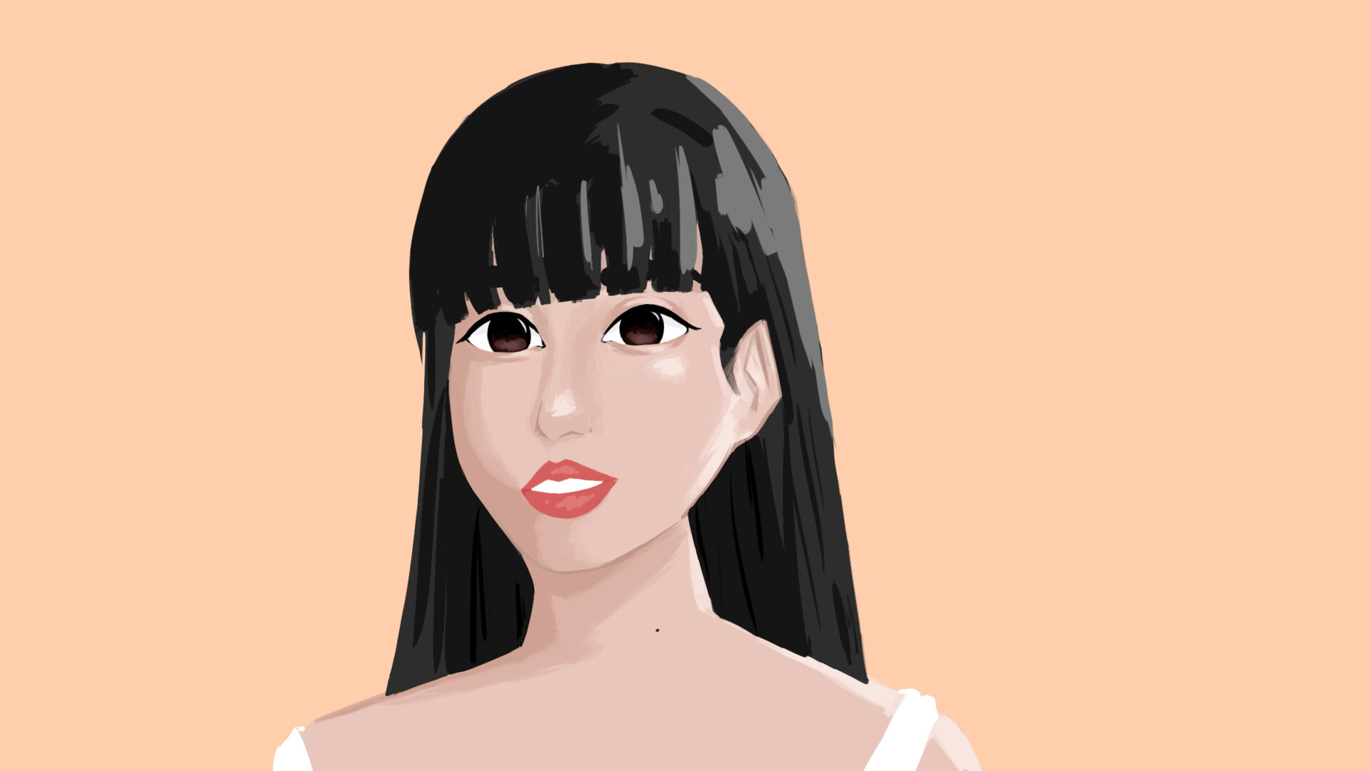 ArtStation - Lisa Painting Process