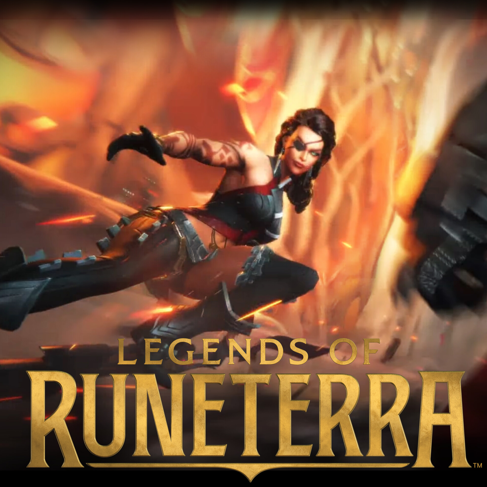 ArtStation - VFX - Legends of Runeterra - Samira - Level Up