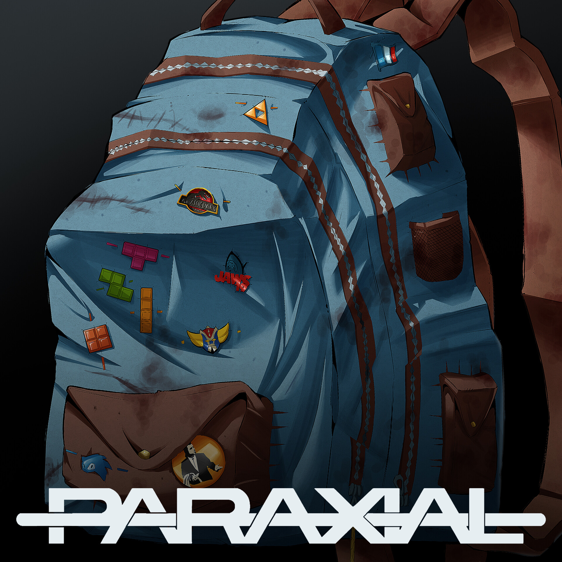 ArtStation - Backpack - Props design [Paraxial]