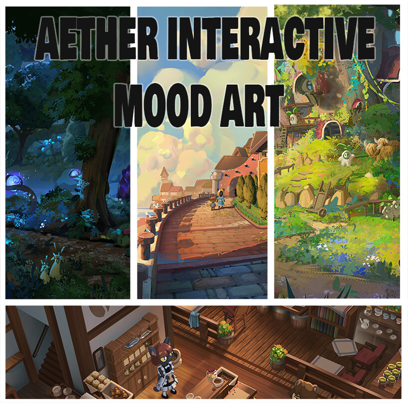 ArtStation - Aether Interactive concept art