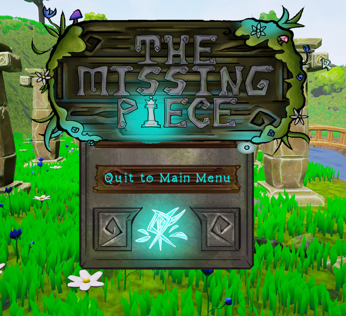 ArtStation - The Missing Piece- UI Design