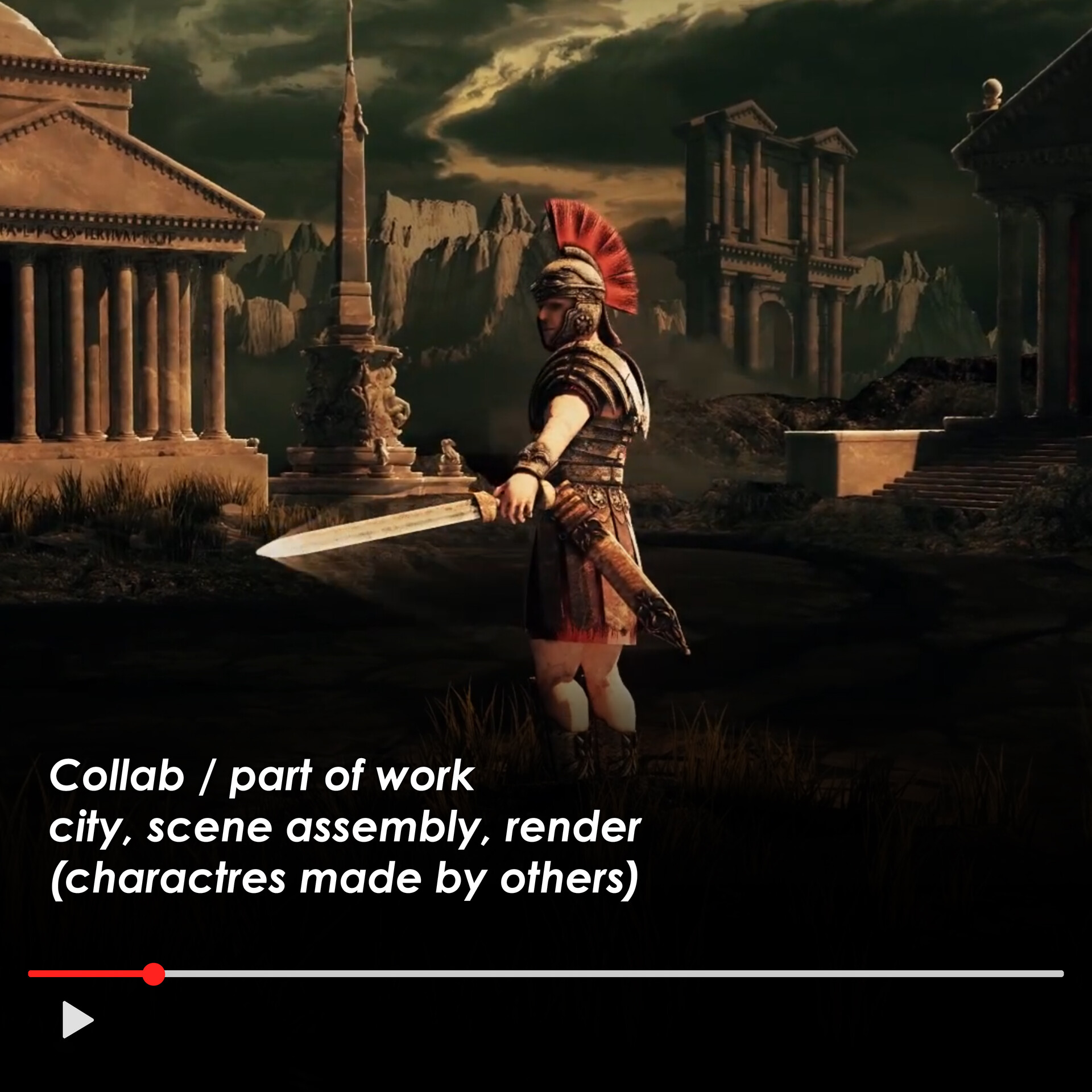 ArtStation - Slitherine 20th Anniversary video (2020)