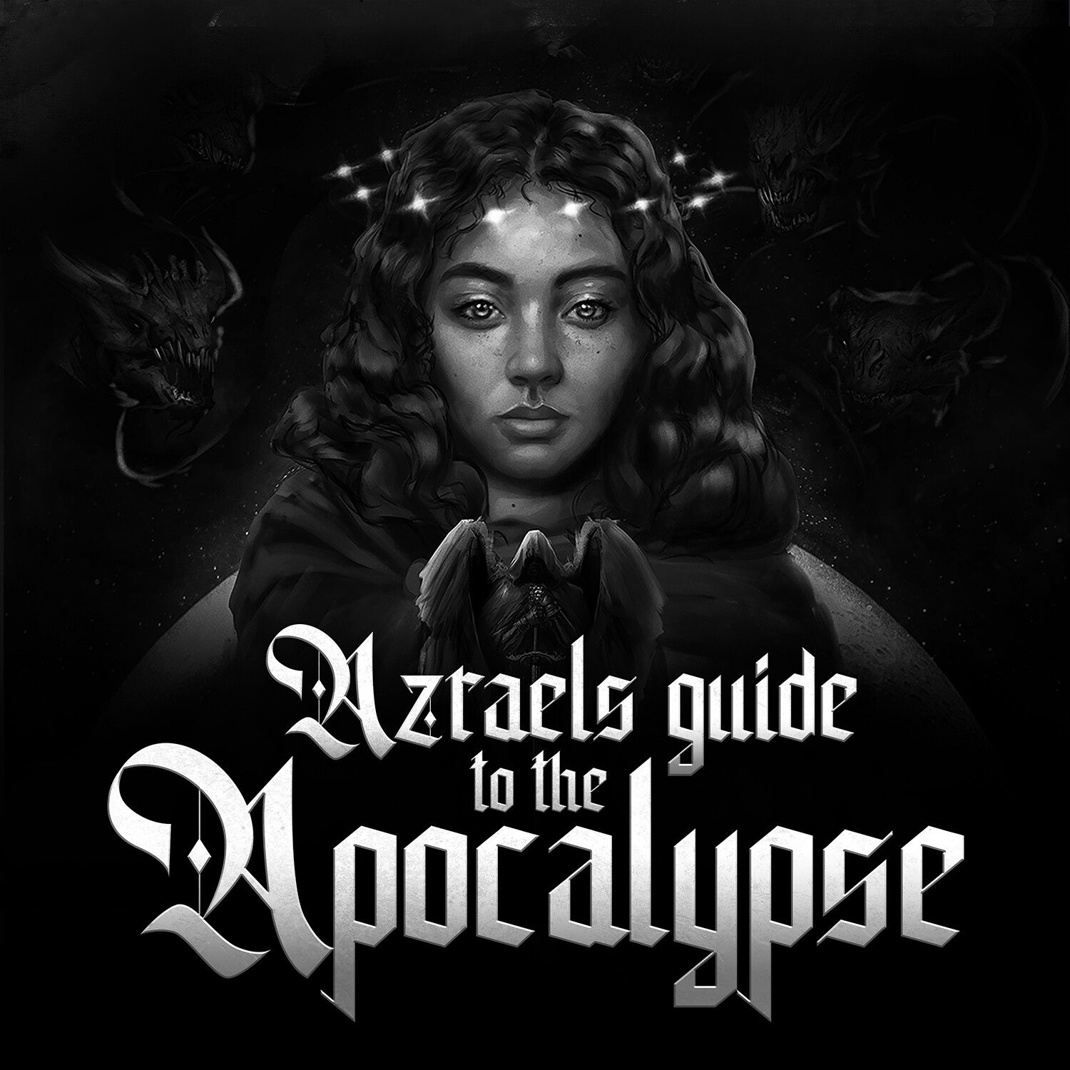 ArtStation - Cover - Azrael's Guide to the Apocalypse