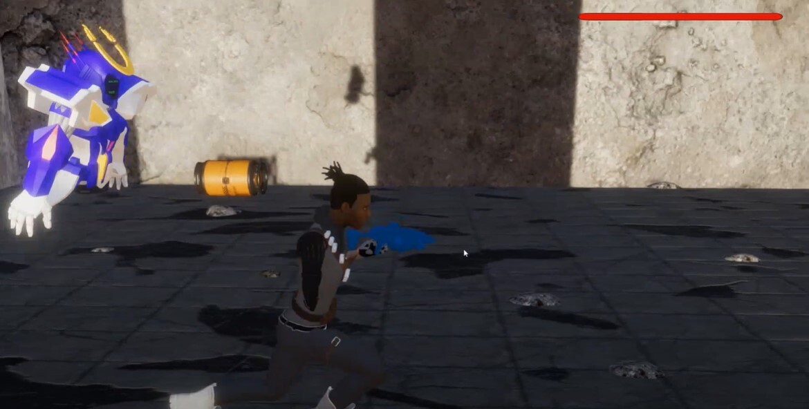 ArtStation - Run In Gun Platformer