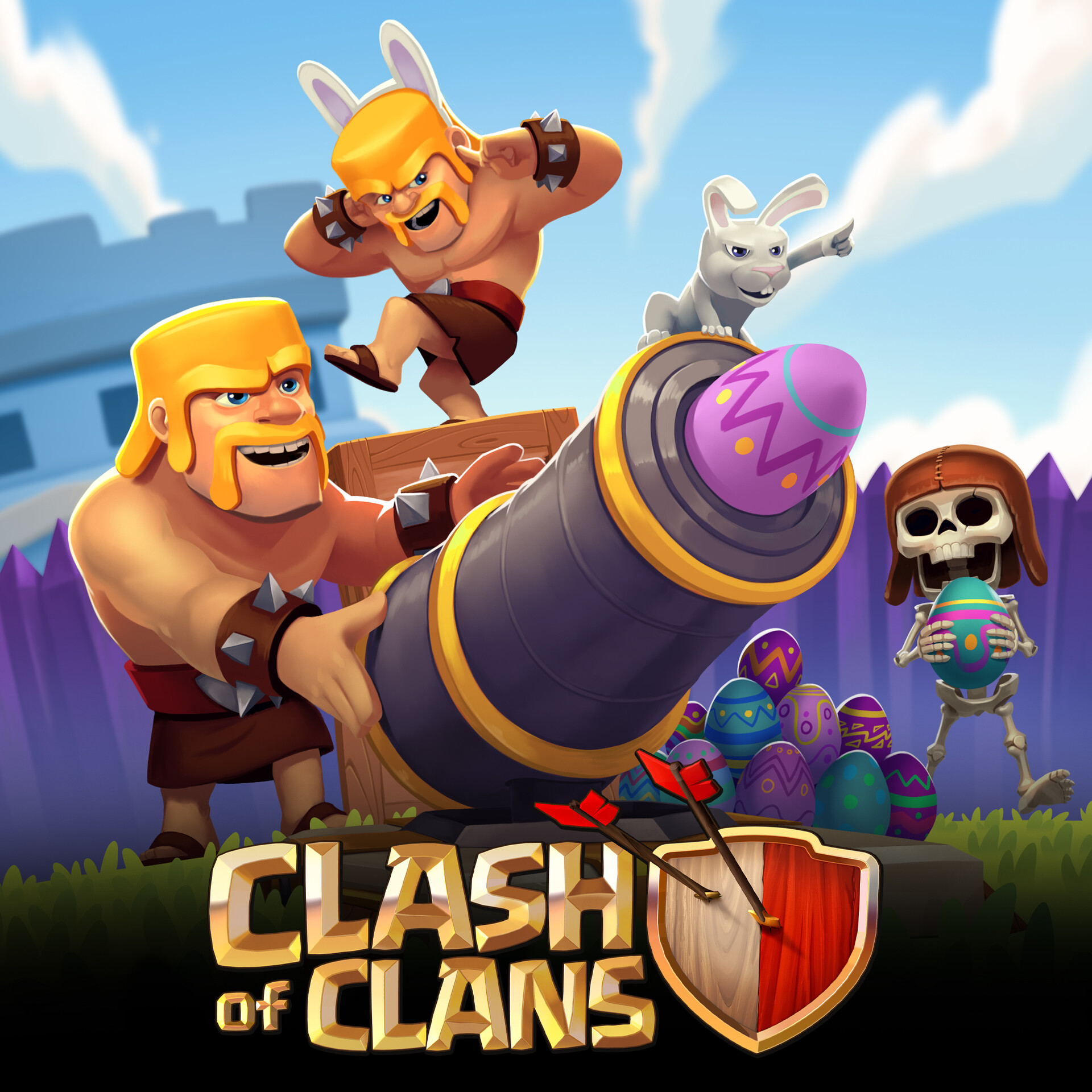 ArtStation - Clash of Clans - Easter