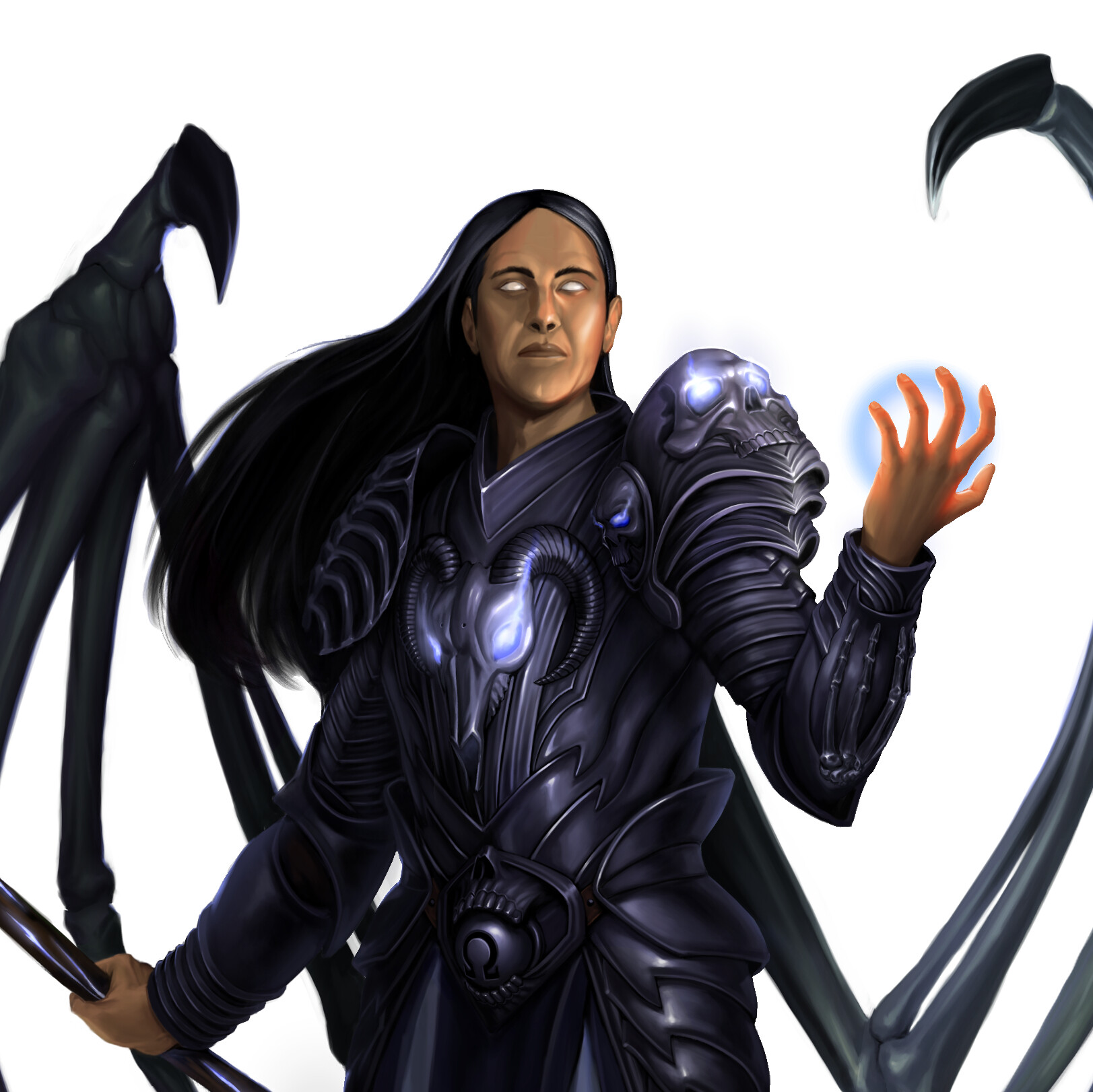 ArtStation - Kerethos - Fallen Aasimar Paladin