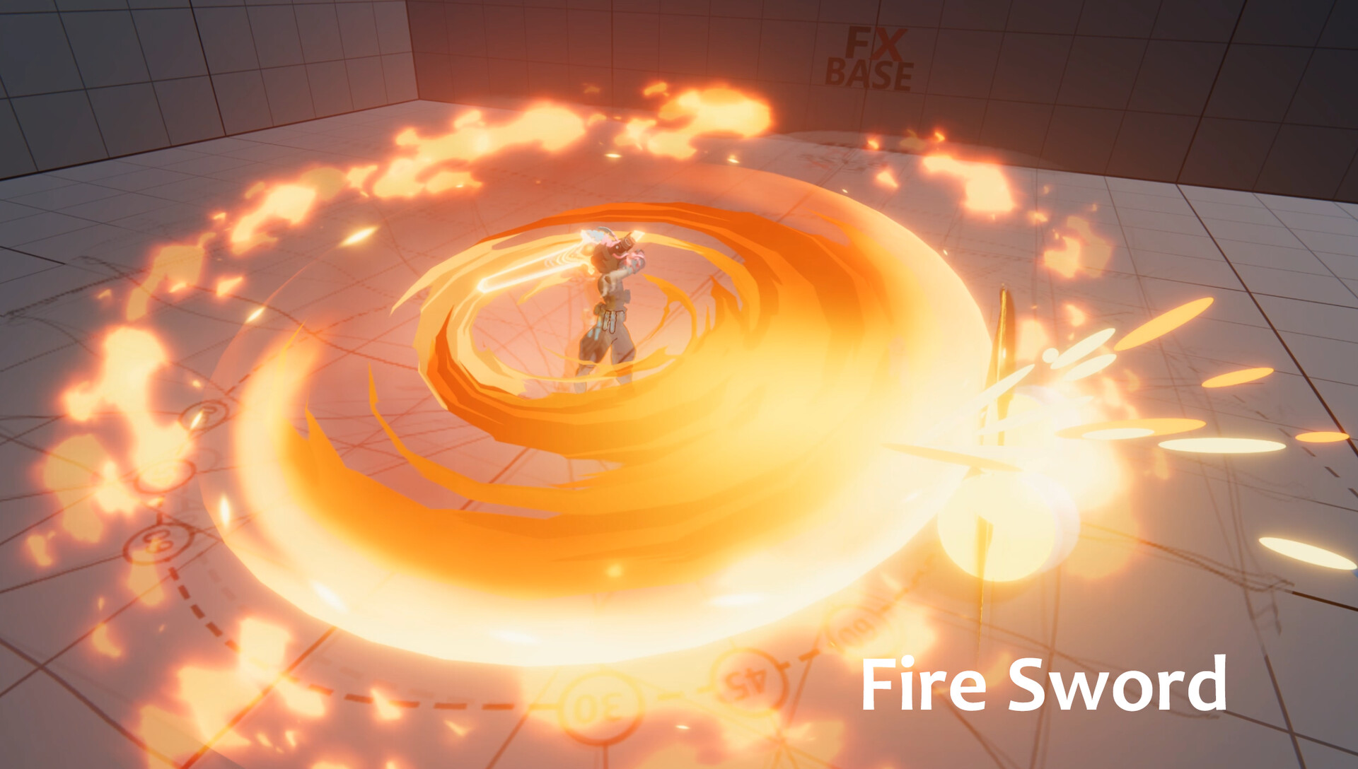 ArtStation - Fire Sword