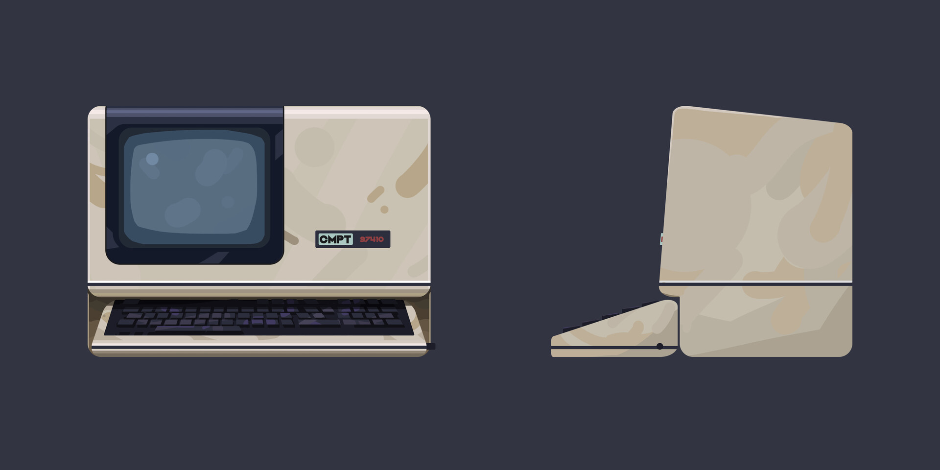 ArtStation - Vintage Computer Designs