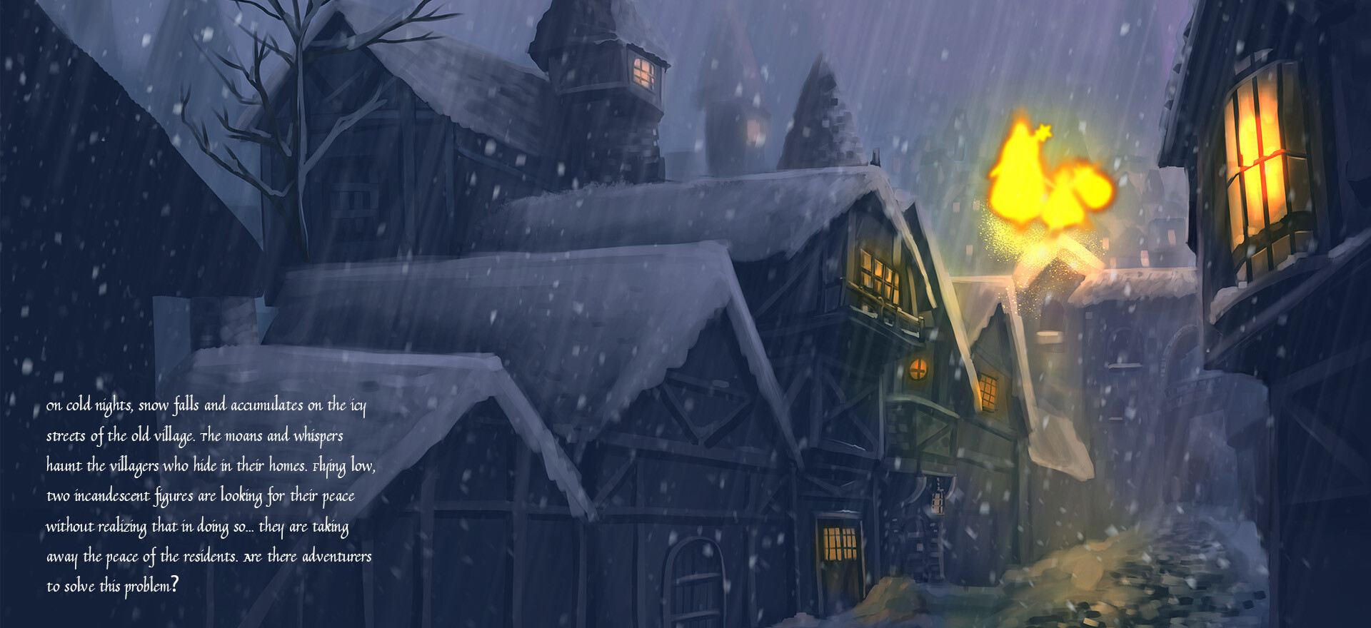 ArtStation - Always Snow, an RPG based on the short story titled ...