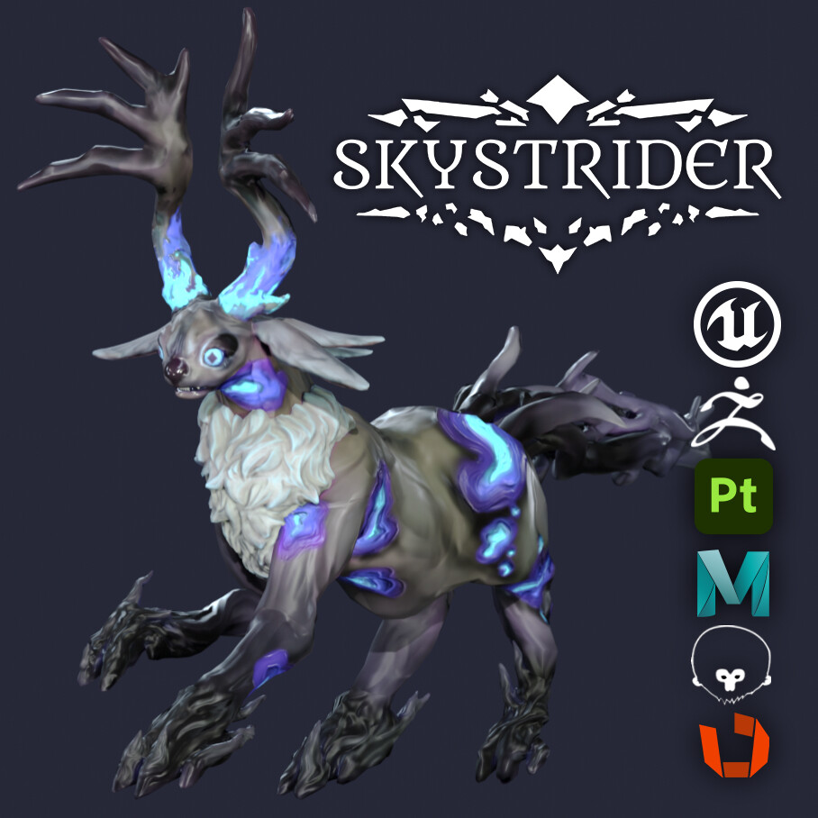 ArtStation - Skystrider - Lv2 Forest Boss