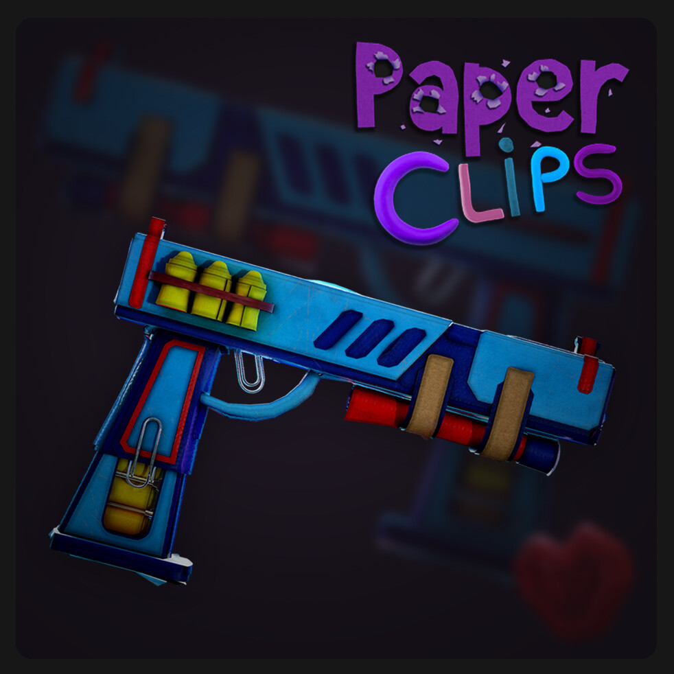 ArtStation - Paper Clips - Misc