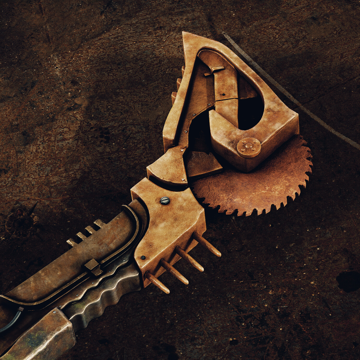 ArtStation - Psycho Buzz-axe