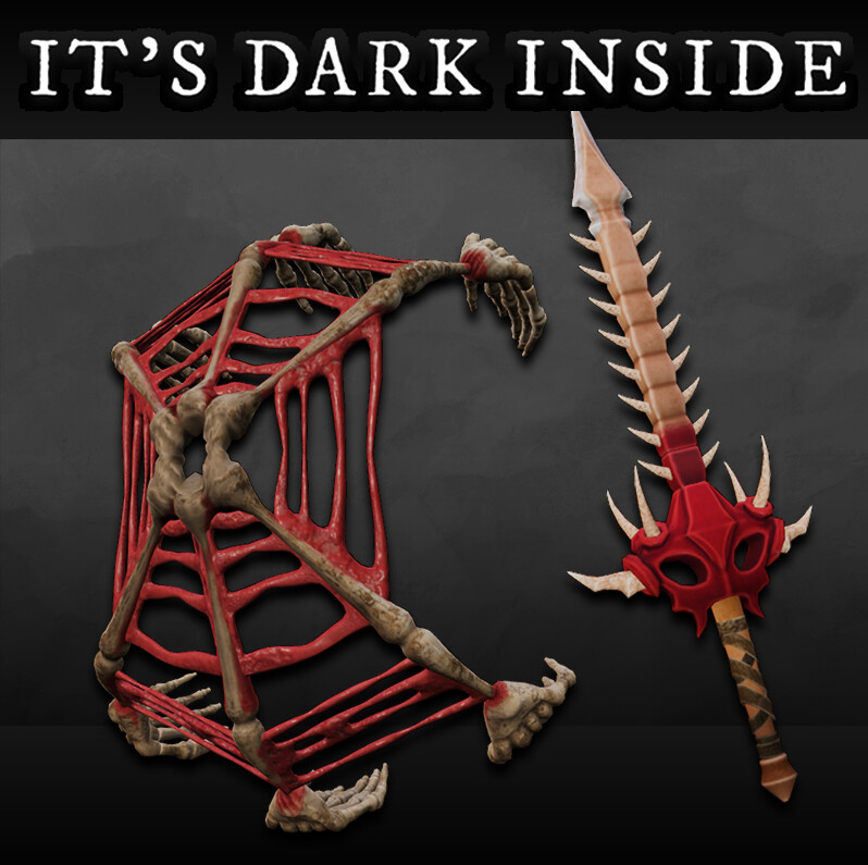 ArtStation - It's Dark Inside: Weapons